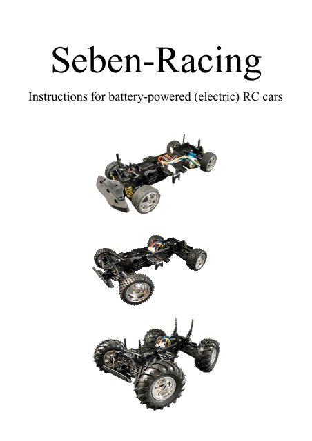 Instructions for Electric RC cars.pdf - Seben-Racing