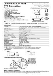 2100-M Installation Guide - Intech Instruments Ltd