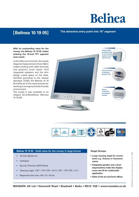 Belinea Belinea 10 17 15 - Anciens Et Réunions