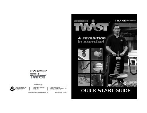 Manual - Thane Direct UK
