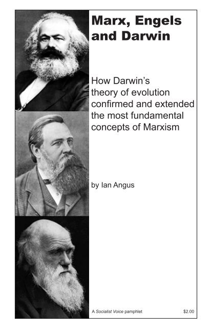 Marx, Engels and Darwin - Reading from the Left