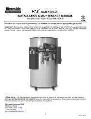 PRIMERA boiler and domestic water heater - Riverside Hydronics