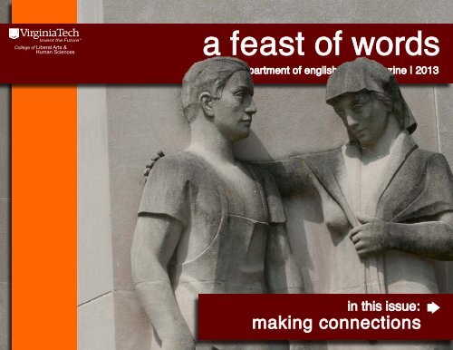 a feast of words - Department of English - Virginia Tech