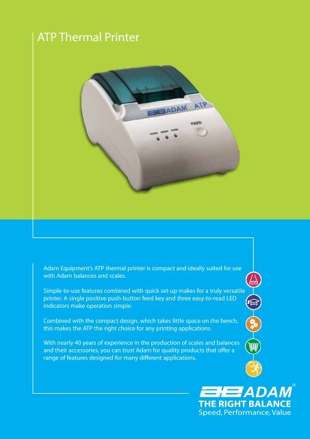 ATP Thermal Printer - Adam Equipment