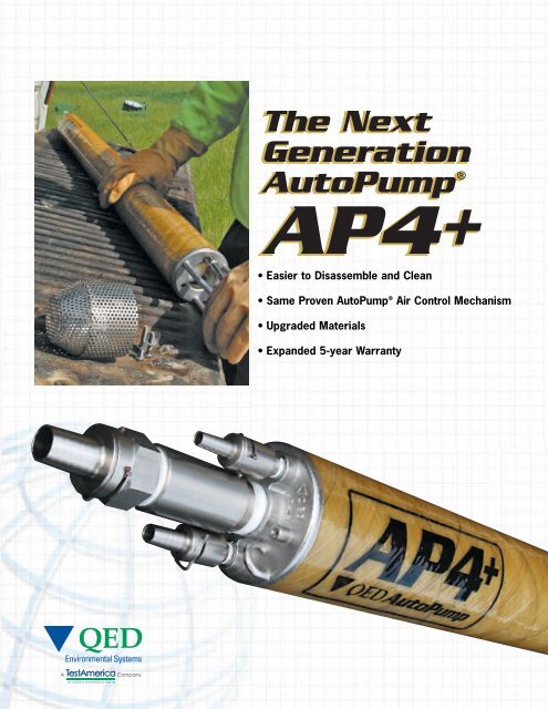 AP4 plus Brochure - QED Environmental Systems