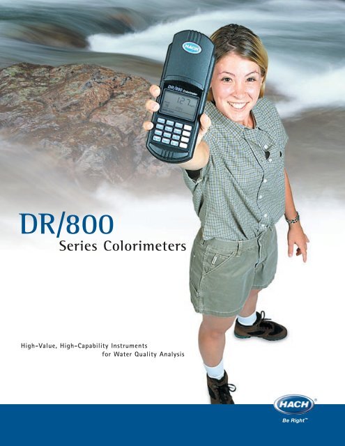 Product Brochure w/List of Reagents - Field Environmental Instruments