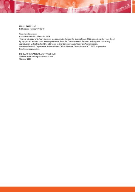 ISBN: 1 74186 229 9 Publi