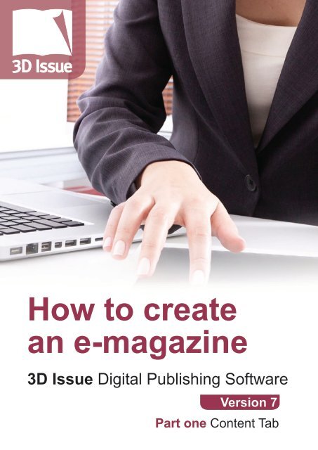 How to create an e-magazine
