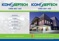 Owner's Manual for Turbojet 2000 Sewerage ... - Icon-Septech