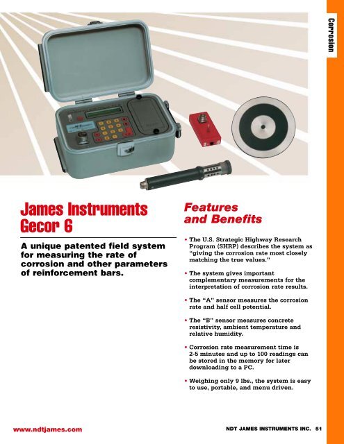 James Instruments Gecor 6 - James Instruments Inc.
