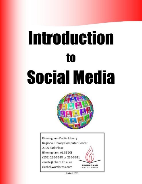 Intro Social Media - RLCC