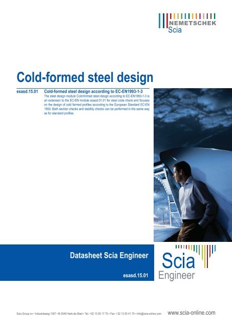 Cold-formed steel design - Nemetschek Scia eNews