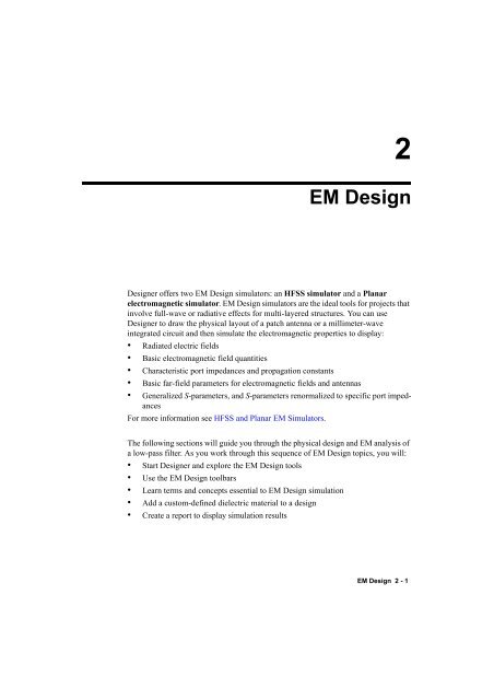 2 EM Design