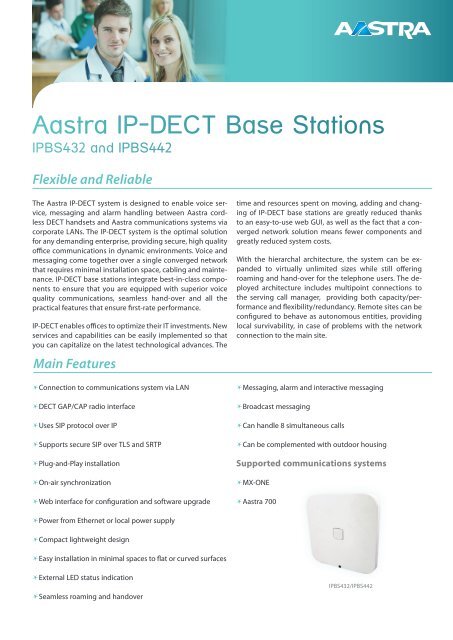 Aastra IP-DECT Base Stations