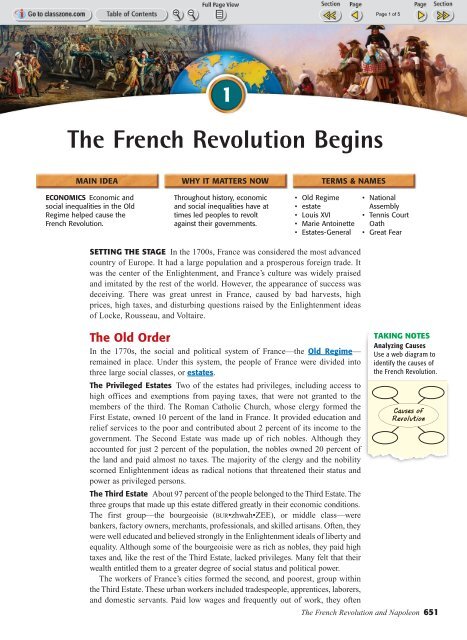 The French Revolution Begins - Typepad