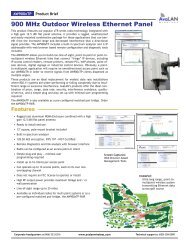 User Manual - AvaLAN Wireless