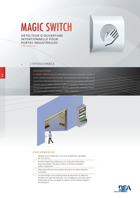 MAGIC SWITCH - BEA Industrial