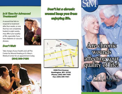 to download our Regional Wound Center brochure - St. Mary's ...