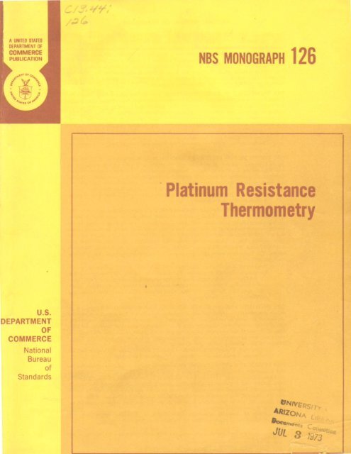Platinum Resistance Thermometry