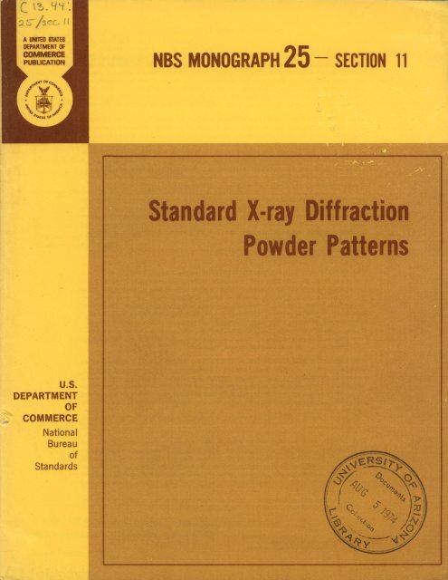 Standard X ray Diffraction Powder Patterns standard-x-ray-diffraction-powder-patterns