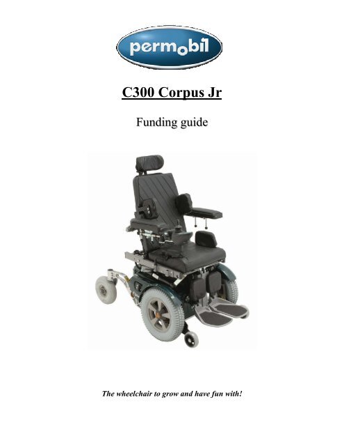C300 Corpus Jr Funding Guide - Permobil