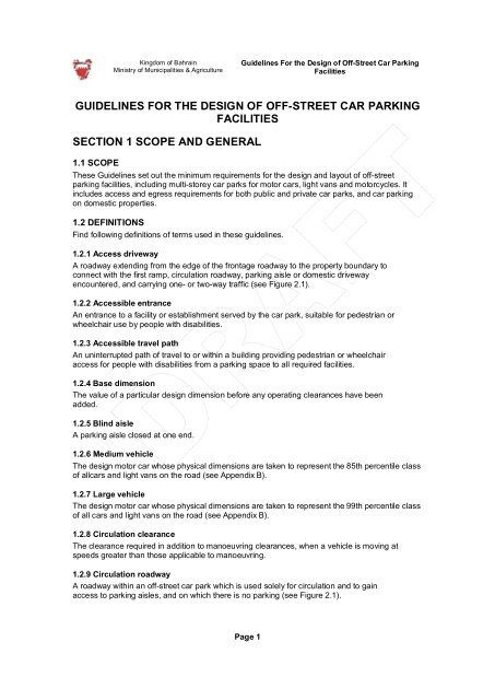 Car Park Design Guidelines Nsw - Design Talk