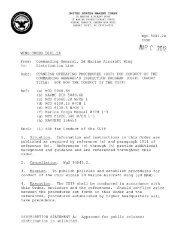 WgO 4790.7I - 2nd Marine Aircraft Wing - Marine Corps