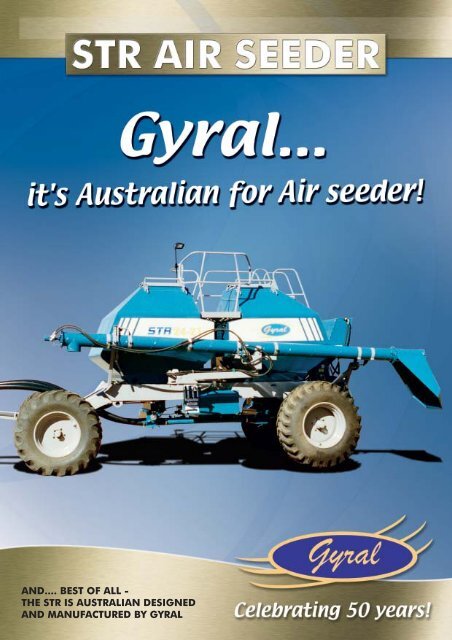 STR Rear Trailing Air Seeder - Fatcow