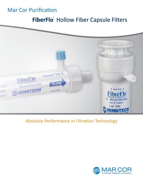 FiberFlo® Hollow Fiber Capsule Filters - Mar Cor Purification