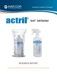 Minncare Dry Fog Brochure - Mar Cor Purification