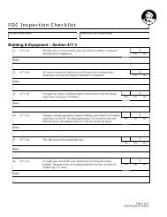 Adult Family Home Inspection Checklist - Spokane Building Services