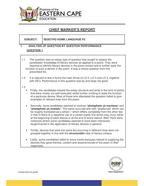 Sesotho HL Paper 2 - Ecexams.co.za