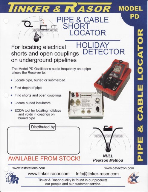 Pipe & Cable Locators - Mach3 Engineering