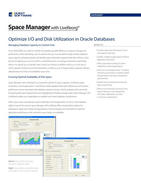 Space Managerwith - Quest Software