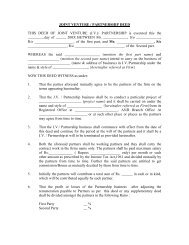 Format 0f Rectification Deed