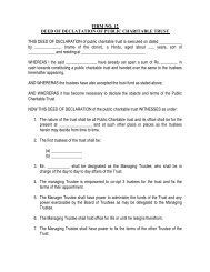 Format 0f Rectification Deed
