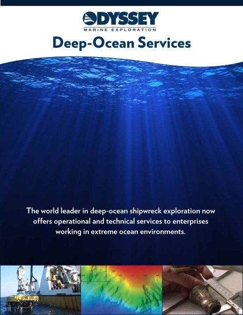 Deep-Ocean Services - Odyssey Marine Exploration