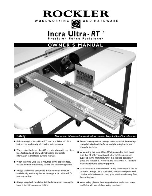 Incra Ultra-RT