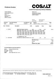CERTIFICATE OF CALIBRATION