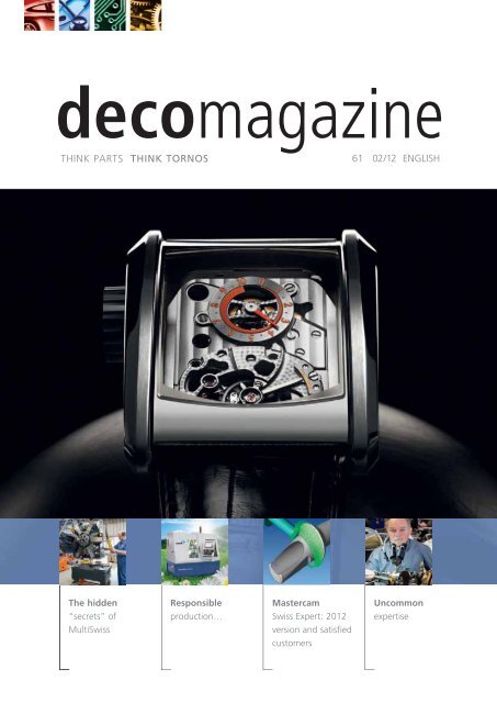 THINK PARTS THINK TORNOS 61 02/12 ENGLISH - Teximp SA