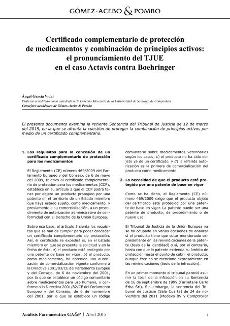 certificado-complementario-de-proteccion-de-medicamentos-y-combinacion-de-principios-activos-el ...
