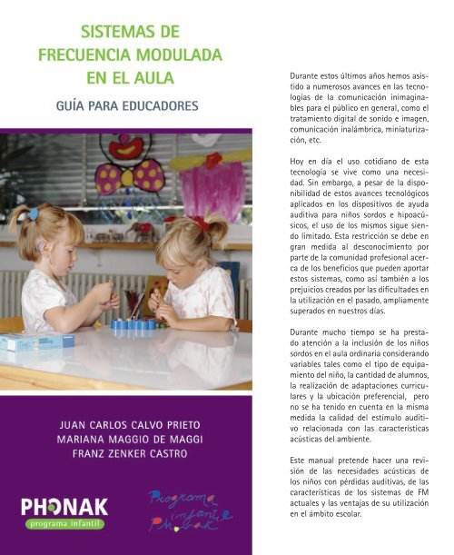 Sistema de frecuencia modulada en el aula