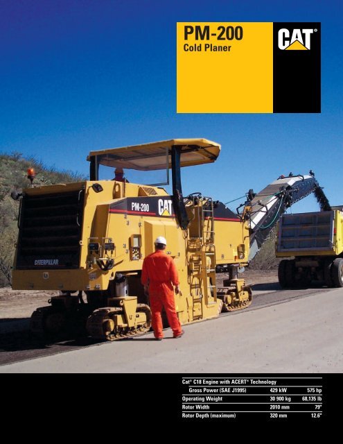 PM-200 Specifications - Sotreq