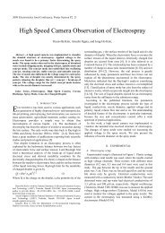 Analysis of Cable Discharge Events (CDE) - Electrostatic Answers