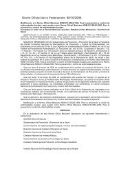 NORMA Oficial Mexicana NOM-032-SSA2-2002, Para la vigilancia ...