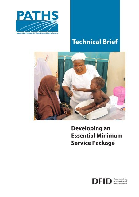 Developing an Essential Minimum Service Package