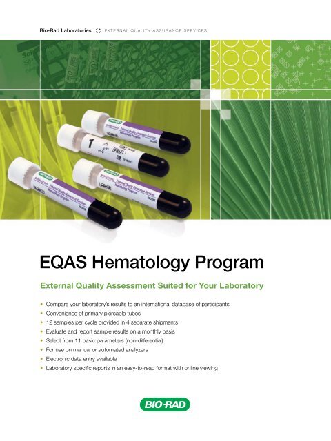 EQAS Hematology Program - Bio-Rad