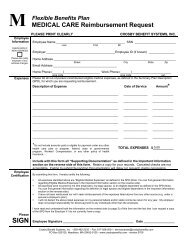 Dependent Care Reimbursement Account Request form - UMR