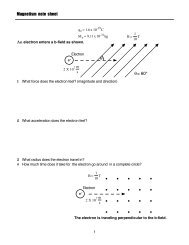 Ray tracing worksheet for mirrors (pdf file)