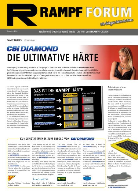 Die Ultimative Härte - Rampf Formen GmbH